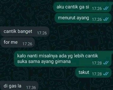 11 Chat WA Lucu sama Pacar, Kocak dan Unik Bikin Geleng Kepala! - Semua ...
