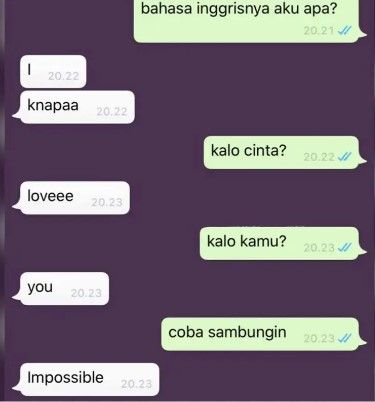 11 Chat WA Lucu sama Pacar, Kocak dan Unik Bikin Geleng Kepala! - Semua ...