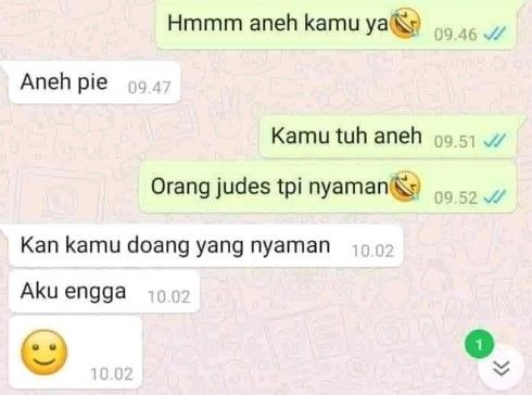 11 Chat WA Lucu sama Pacar, Kocak dan Unik Bikin Geleng Kepala! - Sonora.id