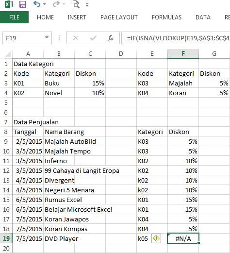 3 Cara Menghitung Diskon di Excel! Ga Perlu Ribet Hitung Satu-satu ...
