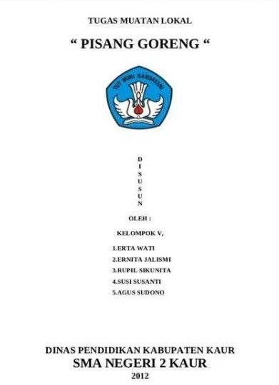 15 Contoh Cover Makalah untuk Kelompok dan Individu, Lengkap! - Semua ...