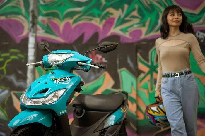 Blue Mio Sporty Set Up