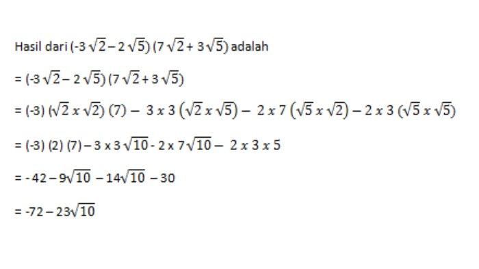 3 Cara Merasionalkan Pecahan Bentuk Akar, Materi Matematika - Halaman 2 ...