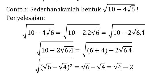 3 Cara Merasionalkan Pecahan Bentuk Akar, Materi Matematika - Halaman 2 ...