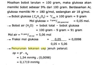 Simak Contoh Soal Penurunan Tekanan Uap dan Pengertiannya - Semua ...