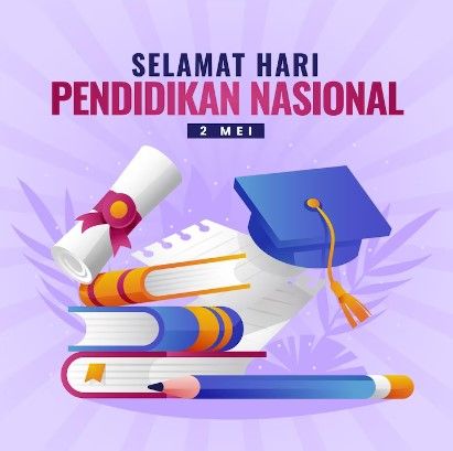 15 Poster Hardiknas, Ucapan dan Harapan di Hari Pendidikan Nasional ...