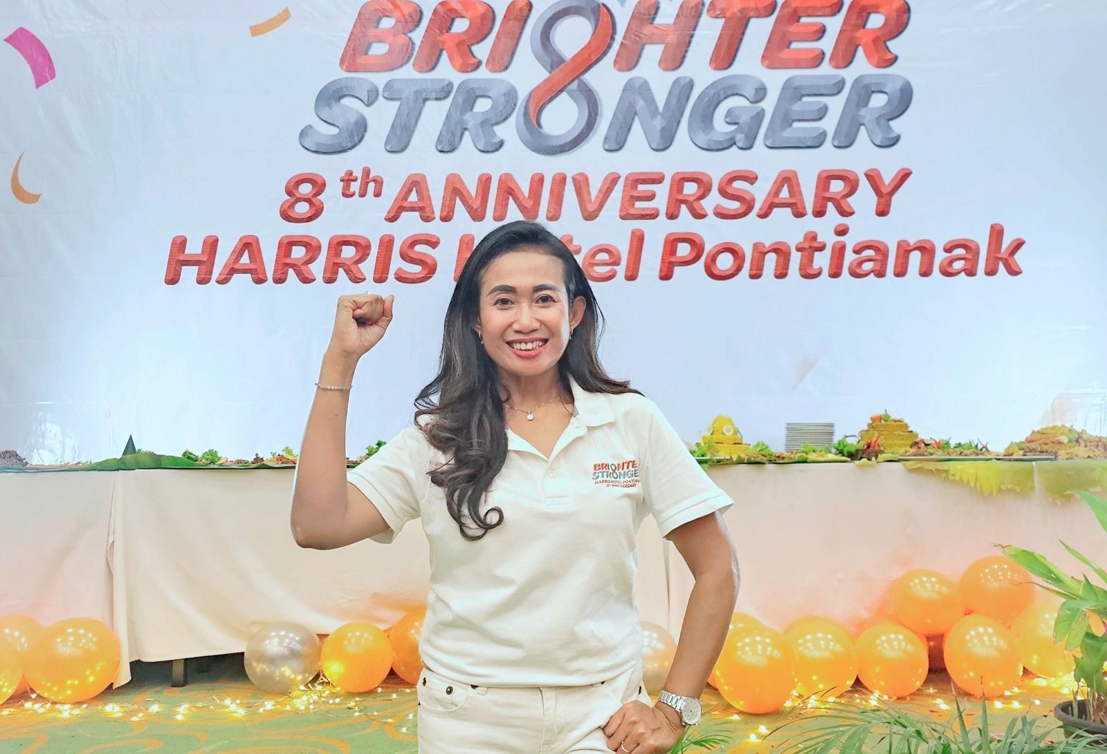 Brighter Stronger Jadi Tagline 8th Anniversary Harris Hotel Pontianak ...
