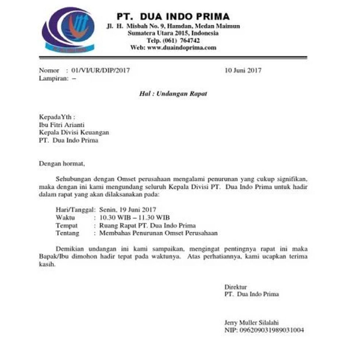 15 Contoh Surat Undangan Resmi Untuk Berbagai Keperluan Semua Halaman
