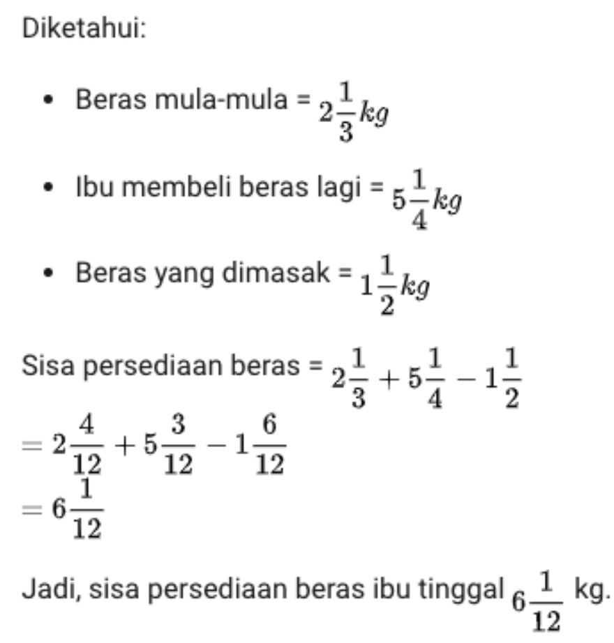 Cara Mengubah Pecahan Biasa ke Pecahan Campuran dengan Mudah - Semua ... Cara Mengubah Pecahan Biasa ke Pecahan Campuran dengan Mudah - Semua ...