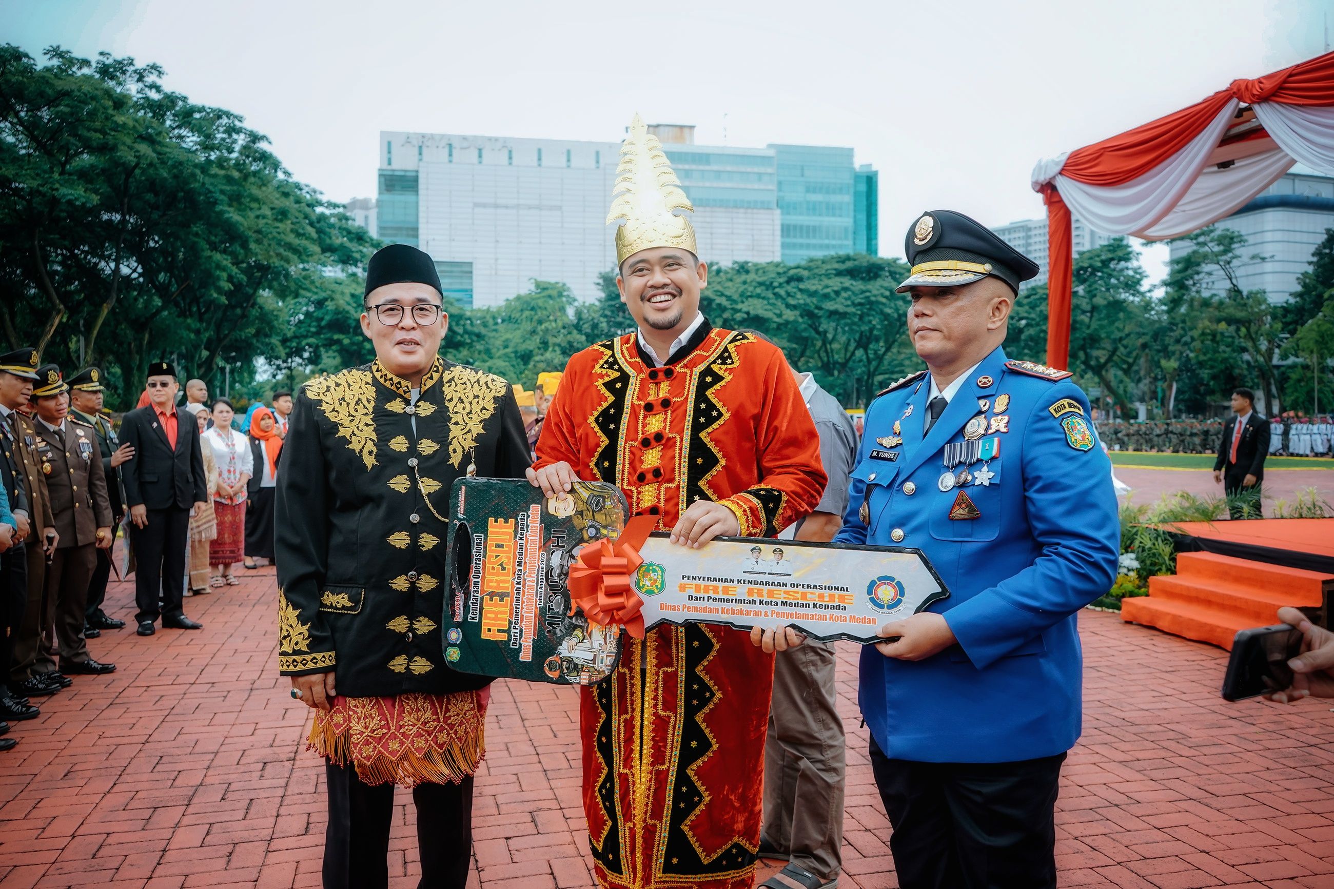 Irup Upacara Pengibaran Bendera, Bobby Nasution: Jaga Terus Semangat ...