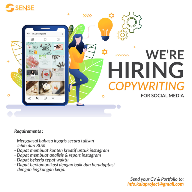 10 Contoh Lowongan Kerja dalam Bahasa Indonesia yang Benar dan Tepat - Semua Halaman - Sonora.id