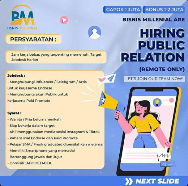 10 Contoh Lowongan Kerja dalam Bahasa Indonesia yang Benar dan Tepat - Semua Halaman - Sonora.id