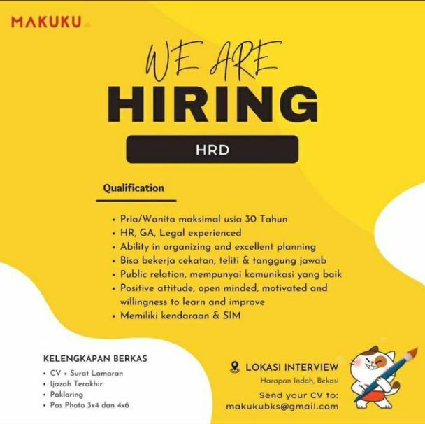 10 Contoh Lowongan Kerja dalam Bahasa Indonesia yang Benar dan Tepat - Semua Halaman - Sonora.id