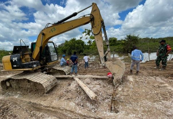 Semenisasi Jalan Kahala-Tabang Dilanjutkan DPU Kukar - Sonora.id
