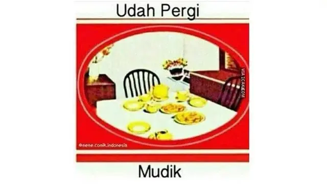 30 Meme Lebaran Lucu 2024 yang Mengocok Perut, Lengkap Gambar dan Kata ...