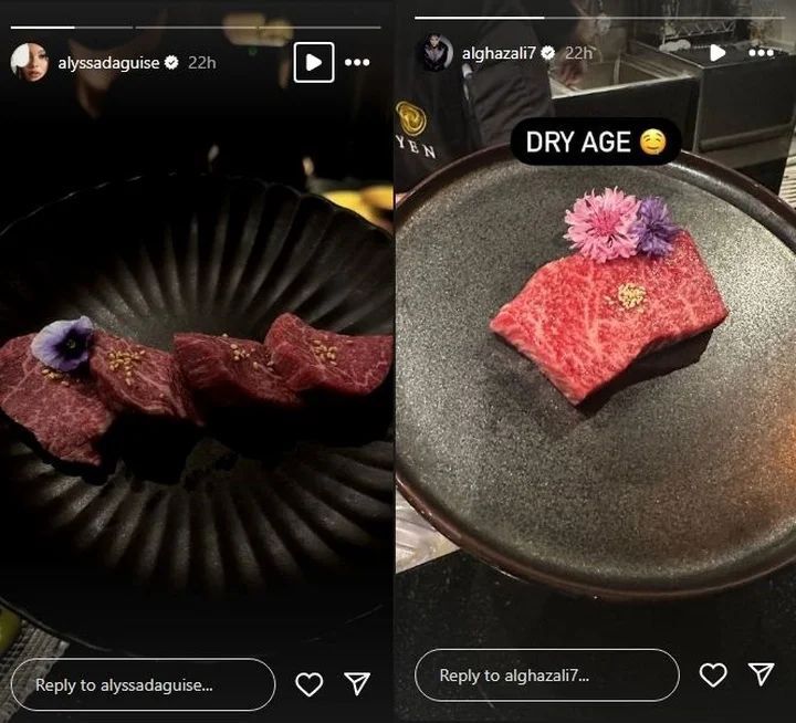 Al Ghazali dan Alyssa Daguise Diduga Balikan Karena Unggah Story yang Terlihat Sama - Sonora.id