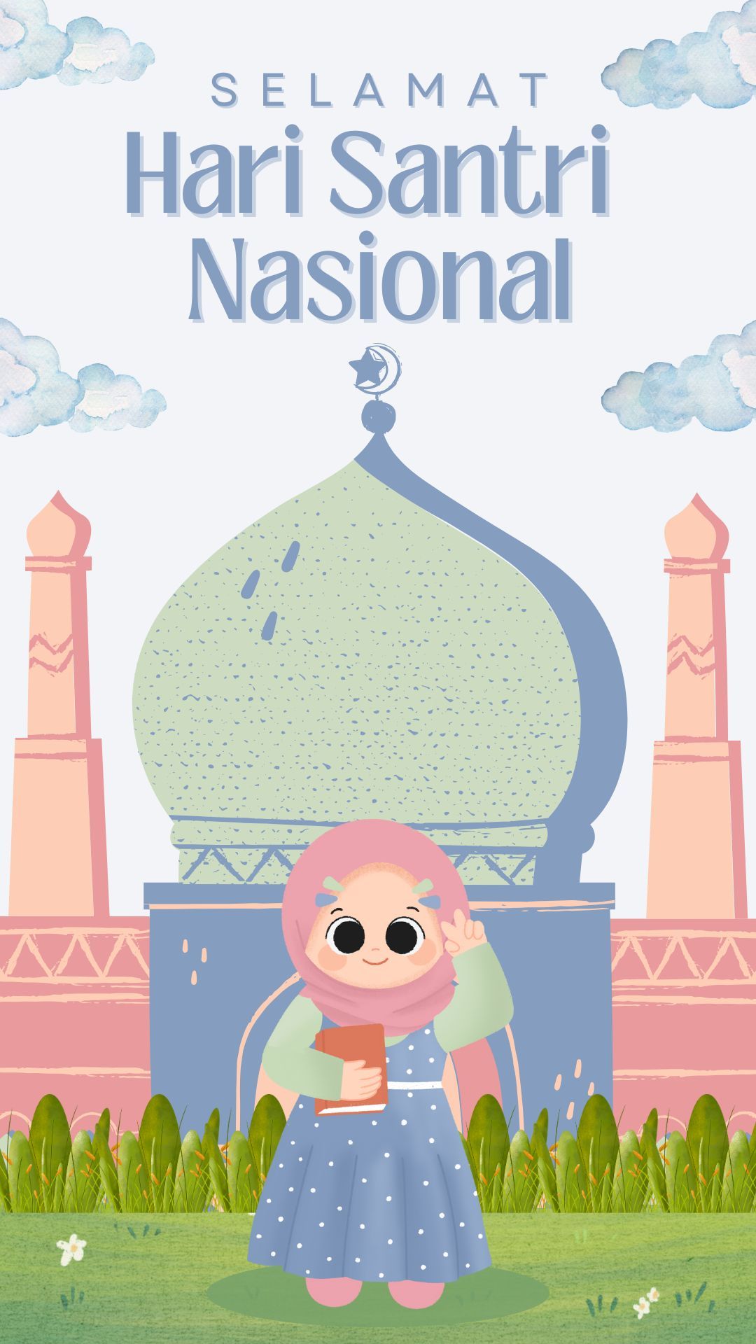 30 Contoh Poster Hari Santri Nasional 2024 dan Link Download - Sonora.id