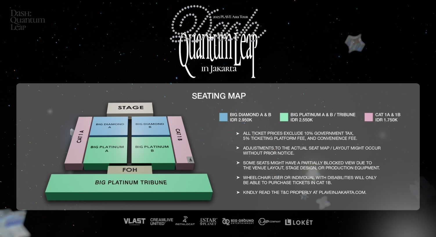Harga Tiket dan Seat Plan Konser PLAVE di Jakarta Tahun 2025 - Sonora.id