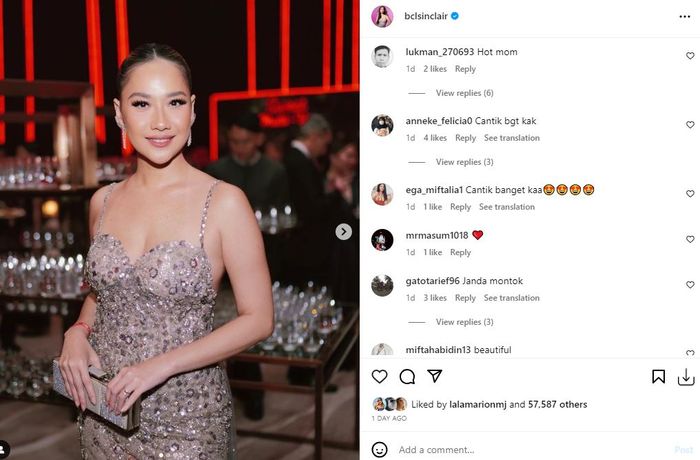 Janda Montok! Bunga Citra Lestari Disorot Saat Pakai Dress Seksi Kerlap ...