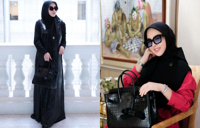 Hitam Mewah Menyala Tas Syahrini, Harganya Sukses Jadi Sorotan - Stylo
