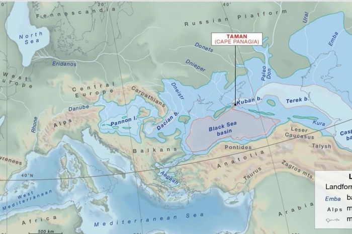 Laut Paratethys, Danau Purba Raksasa yang Pernah Ada di Eurasia ...