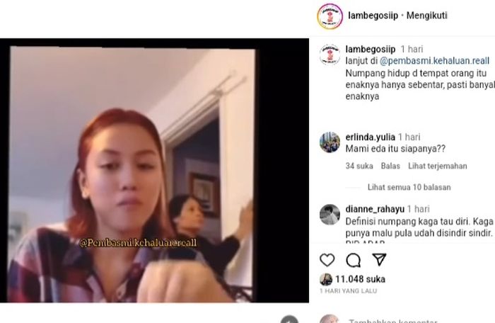 Mami Eda Ngeluh Tagihan Listrik dan Air Jadi Mahal Semenjak Tampung Lolly, Nikita Mirzani Tak ...