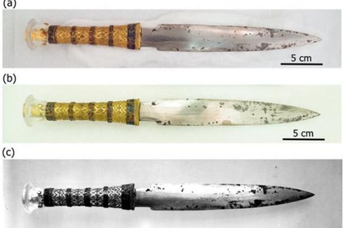 Belati Tutankhamun Berbahan Logam Meteorit dan Ditempa di Luar Mesir ...