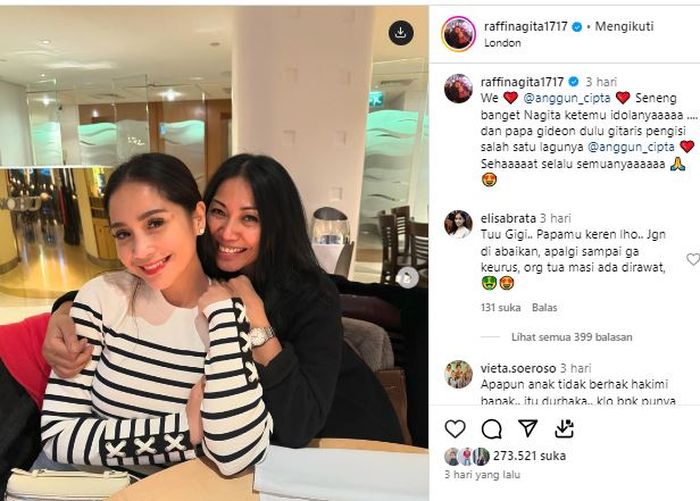 Nagita Slavina Bocorkan Masa Lalu Gideon Tengker, Ternyata Pernah Jadi Gitaris Lagu Penyanyi ...