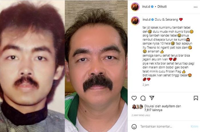 Inul Daratista Saja sampai Mabuk Kepayang, Foto Masa Muda Adam Suseno Jadi Sorotan, Wajahnya ...