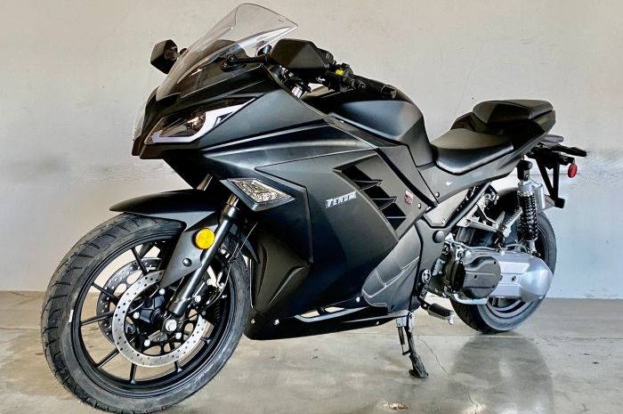 Modifikasi Motor Ninja 250 Hitam