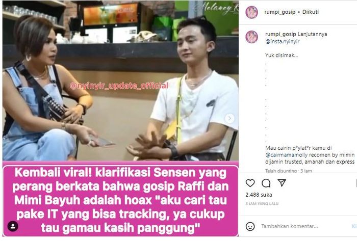 Demi Ketahui Biang Kerok Pemicu Raffi Ahmad Dituding Main Serong dengan ... Demi Ketahui Biang Kerok Pemicu Raffi Ahmad Dituding Main Serong dengan ...