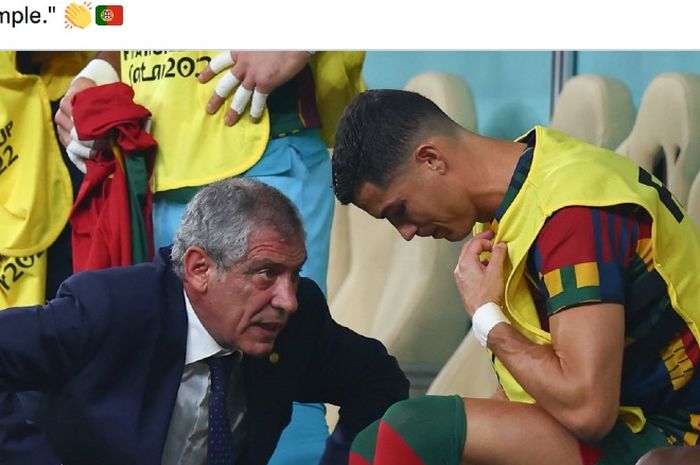 Tampilkan Foto Cristiano Ronaldo Jadi Cadangan, The Best FIFA Football Awards 2022 Bikin Fan CR7 ...