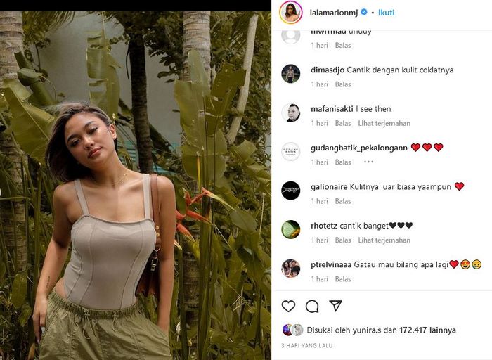Marion Jola Dipuji Saat Ketiak Mulus Eksotis Terekpos Pakai Body Suit - Stylo