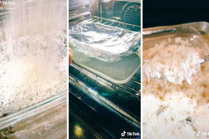 Bukan Rice Cooker, Coba Trik Masak Nasi dengan Oven Agar Makan Makin ...