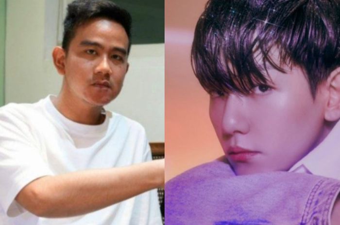 NGAKAK! Gibran Rakabuming Dibilang Mirip Baekhyun Exo Gegara Foto Ini ...