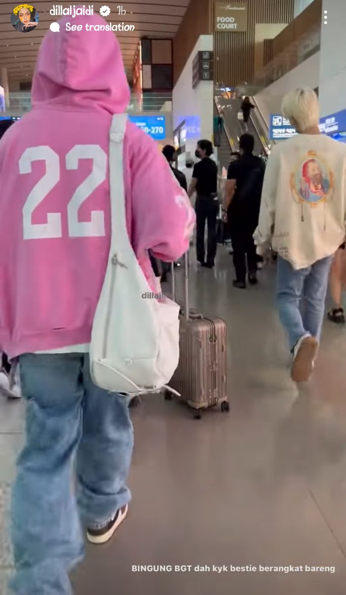 Intip Momen Dilla Jaidi Ketemu dan Sepesawat dengan SEVENTEEN yang Lagi ...