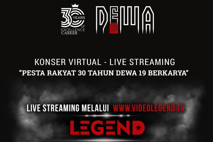 Bingung Nggak Dapet Tiket Konser Dewa 19? Kini Baladewa Bisa Tonton Streaming di Video Legend TV ...