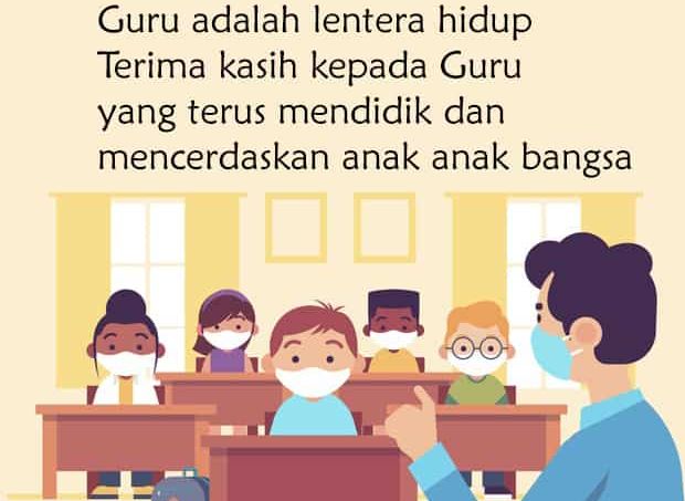 10 Poster Hari Guru Paling Kreatif, dengan Kata Mutiara Penuh Makna ...