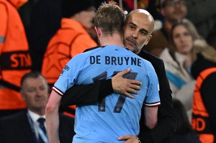 Kevin De Bruyne Jadi Pahlawan Man City Pep Guardiola Sebut Dia Legenda