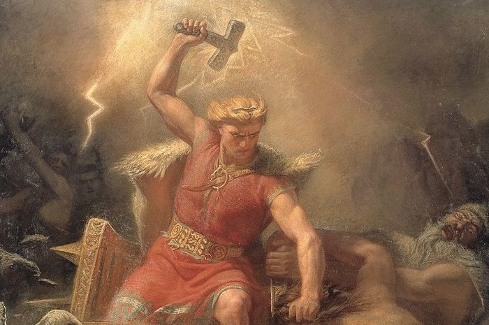 Ketika Mjolnir, Palu Thor Jadi Alat Pemberkatan di Mitologi Nordik ...