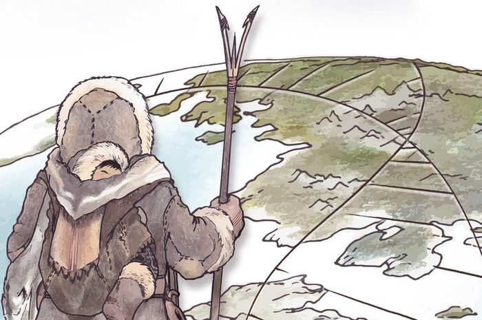 Migrasi Manusia Purba Siberia, Menunjukkan Penduduk Asli Amerika ...