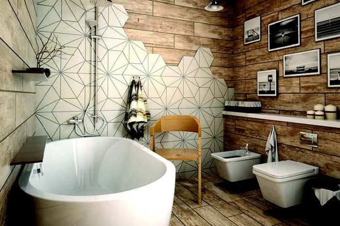 Uniknya Focal Point dari Homogeneous Tile Heksagonal, Bisa Dicustom! - iDEA