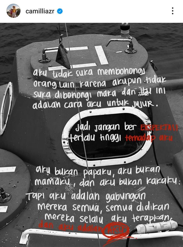 Usai Putuskan Lepas Hijab, Camillia Azzahra Ogah Disamakan dengan Ridwan Kamil dan Atalia ...