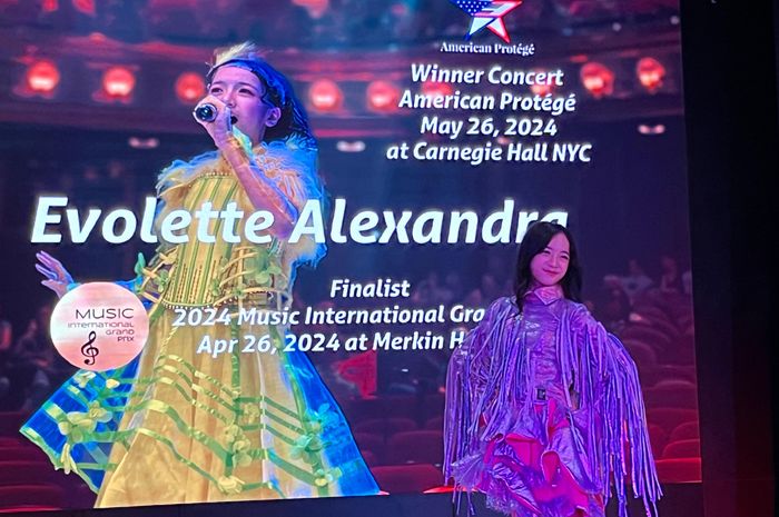Rekomendasi Lagu Evolette Alexandra yang Akan Tampil di New York ...