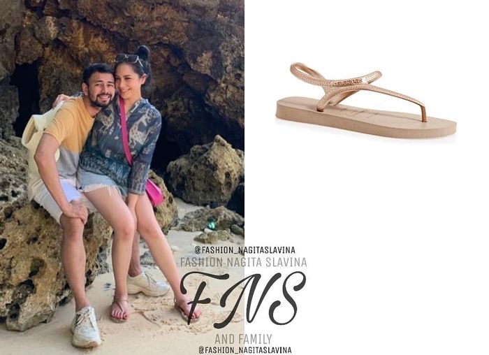 Jadi Sorotan, Intip Harga Sandal Jepit Nagita Slavina saat Liburan di Bali - Stylo