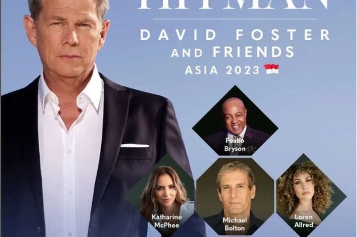 Cara Beli Tiket Konser David Foster And Friends di Sentul 12 Agustus 2023 - Nova