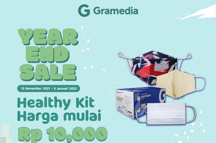 Penghujung Tahun 2021 Semakin Dekat, Gramedia Banjir Promo Berbagai ...