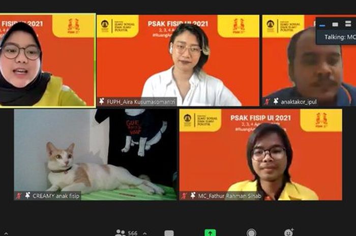 UI Gelar Ospek Virtual, Kucing Kampus Juga Diajak Jadi Panitia - Hai