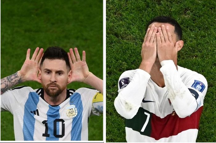 Messi dan Ronaldo Beda Nasib di Piala Dunia 2022: La Pulga 2 Langkah ...