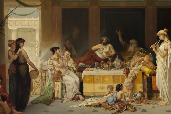 Orang Romawi Dicap Gemar Mengadakan Pesta Pora nan Liar, Ini Faktanya ...